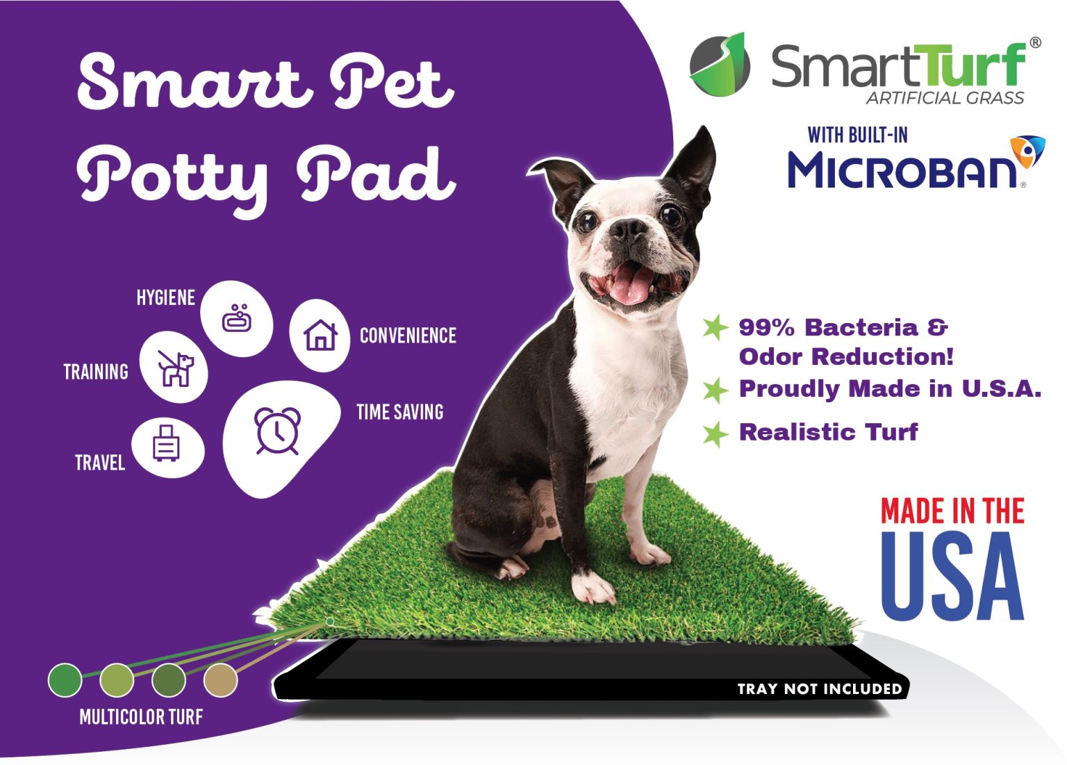 Smart Pet Potty Pads | Smart Turf® Artificial Grass