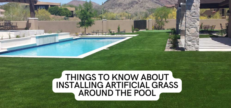 Things to Know About Installing Artificial Grass Around the Pool ...