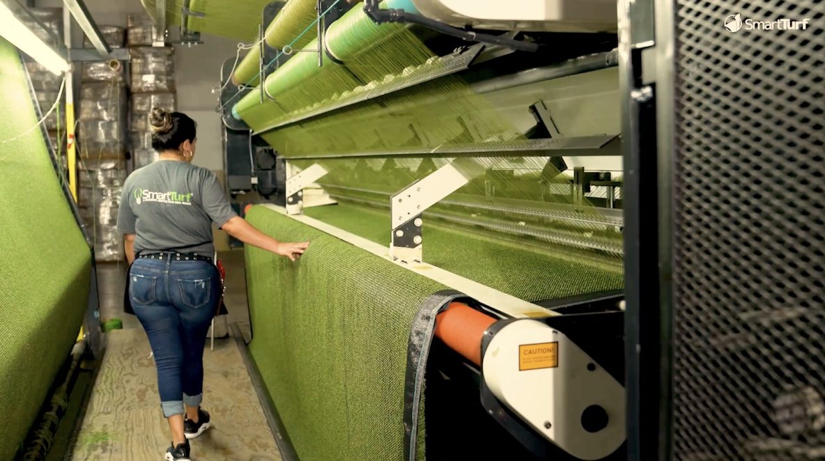 The Art of Manufacturing Artificial Grass | Smart Turf® Artificial Grass